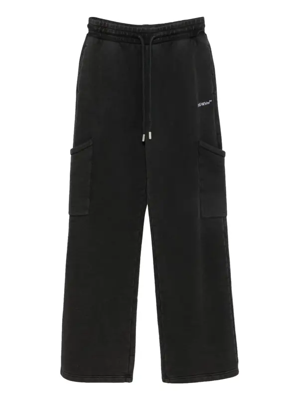 Off-White Cargo Track Trousers - Black