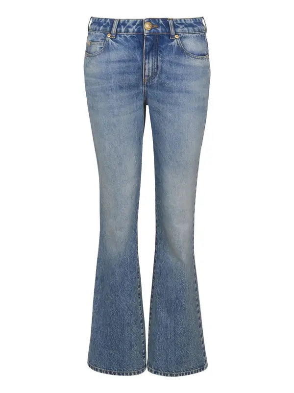 Balmain Flared Jeans - Blue