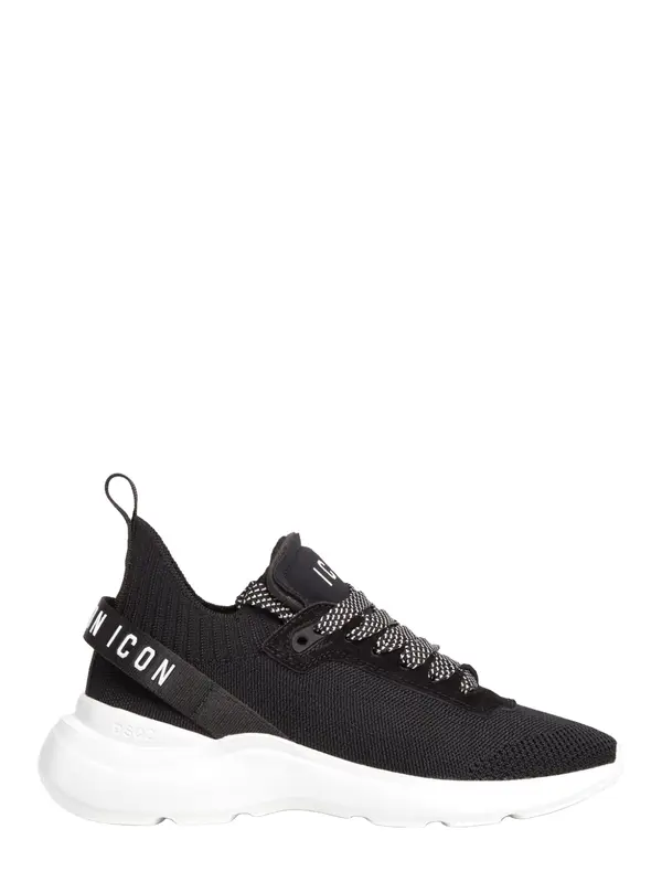 Dsquared2 Lace-up Low-top Sneakers - Black