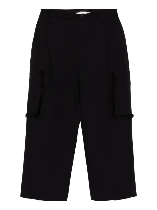 SONG FOR THE MUTE Painter Trousers - Black