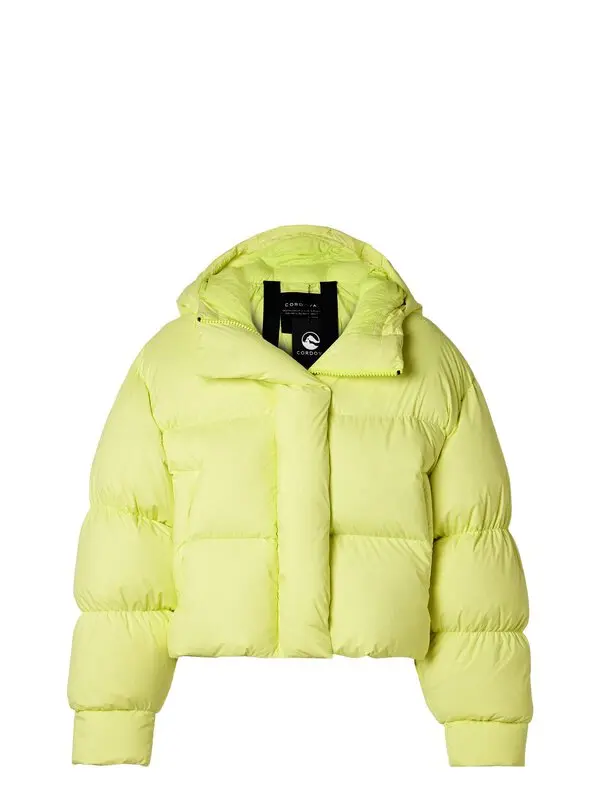 Cordova Aomori Hooded Down Ski Jacket - Yellow