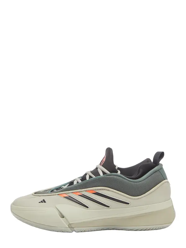 Adidas Dame 9 Sneaker - Silver Pebble/ivy/orange