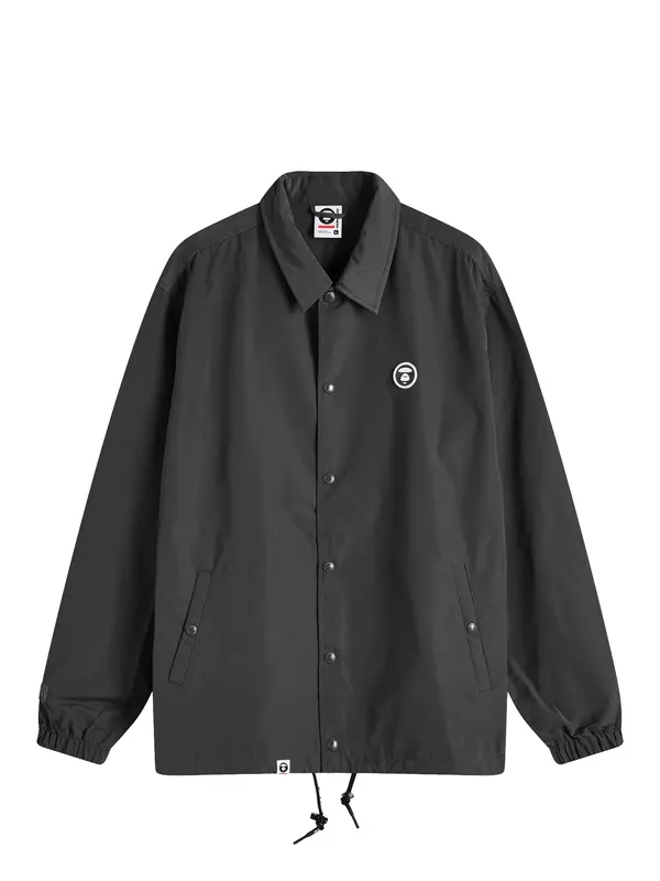 A BATHING APE Lightweight Coach Jacket - Black