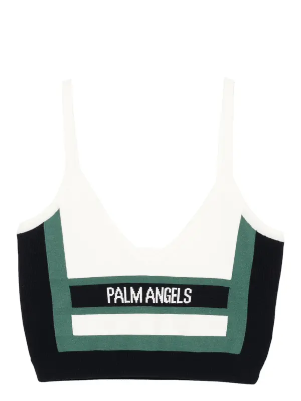 Palm Angels Racing Tank Top - Blue