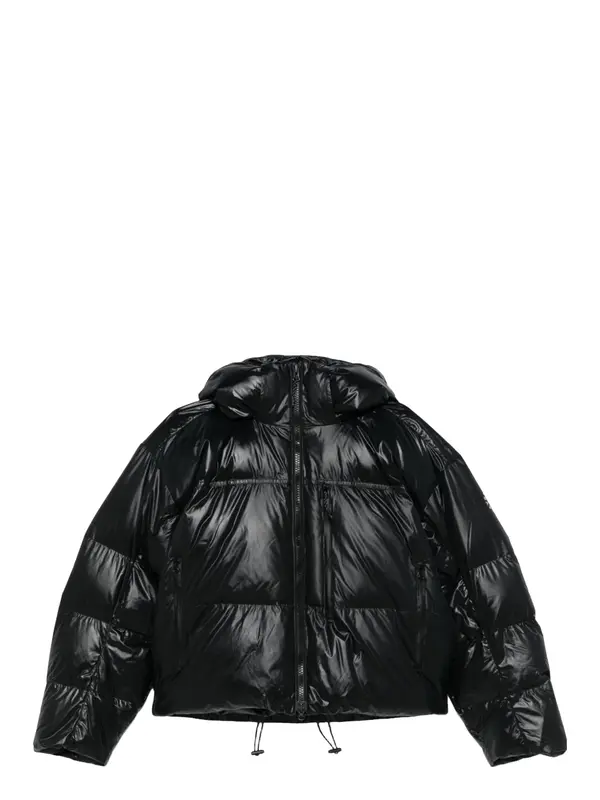 Adidas By Stella McCartney Logo-patch Puffer Jacket - Black
