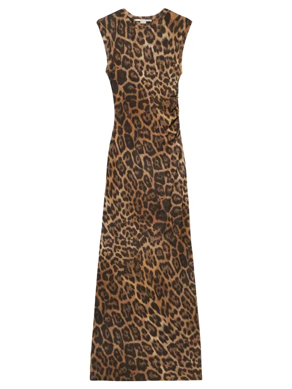 Stella McCartney Leopard-print Dress - Neutrals