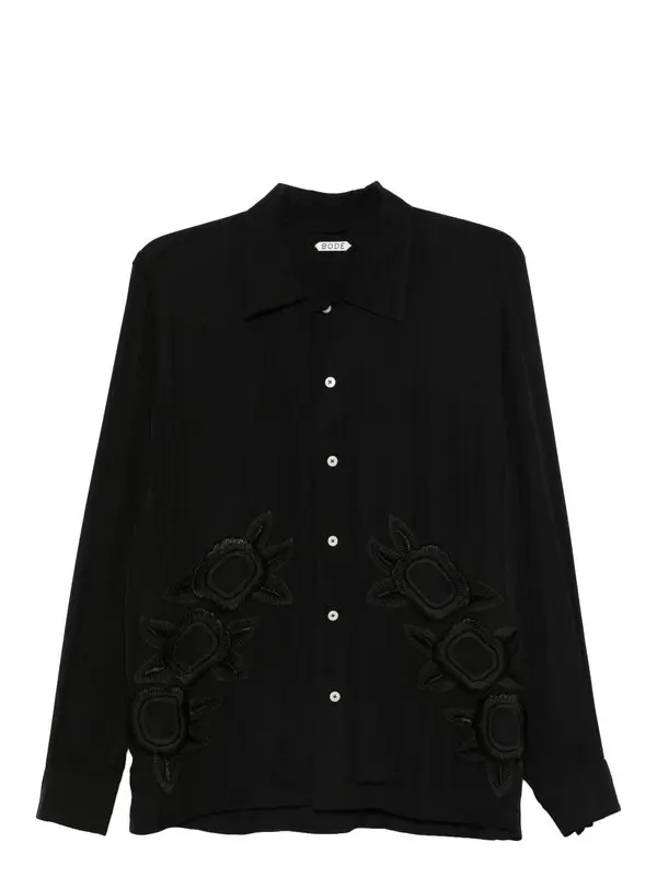 BODE Daffodil Shirt - Black