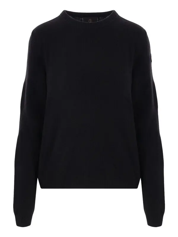 MONCLER + RICK OWENS Biker Sweater - Black