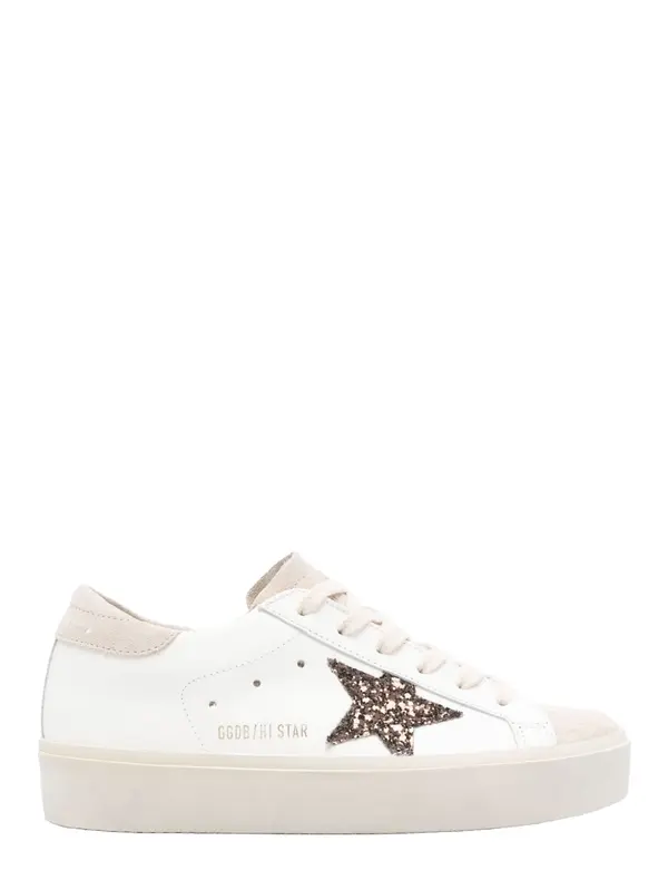 GOLDEN GOOSE Hi Star Sneakers - Neutrals