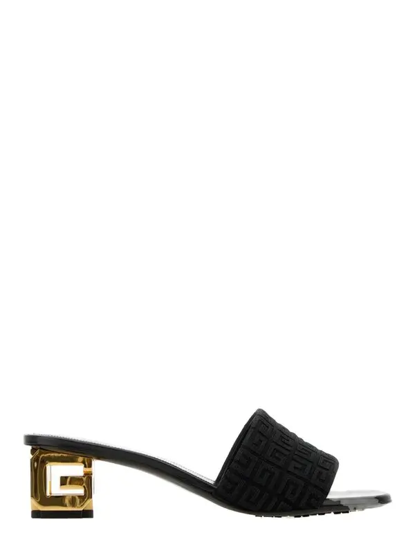 Givenchy 45mm G Cube Sandals - Black