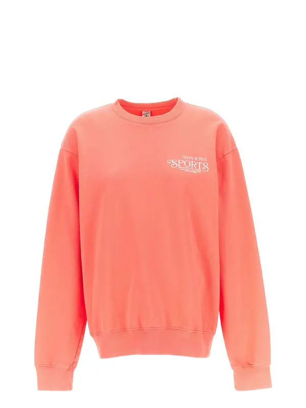 SPORTY & RICH Sports Sweatshirt - Pink