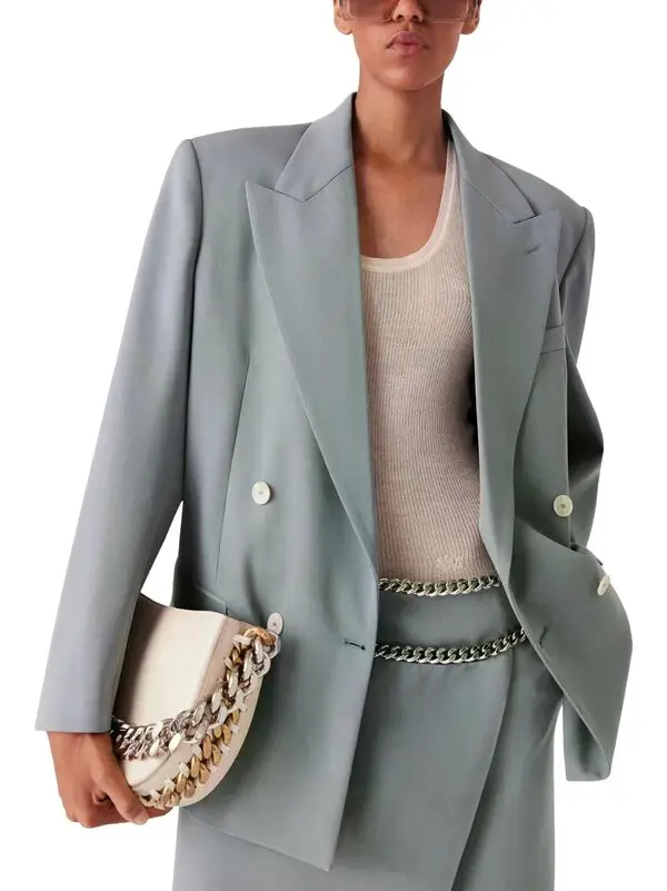 Stella McCartney Double-breasted Blazer - Grey