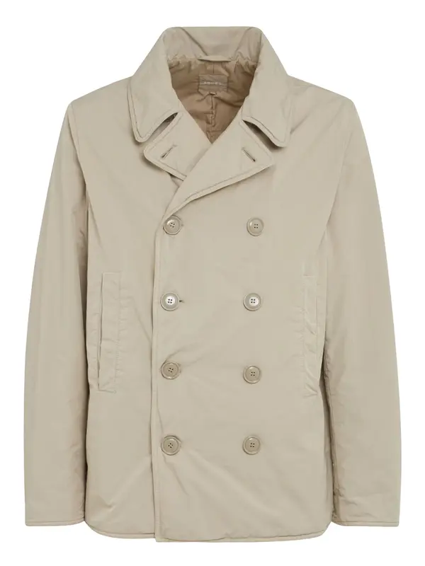 Aspesi Double-breasted Jacket - Neutrals