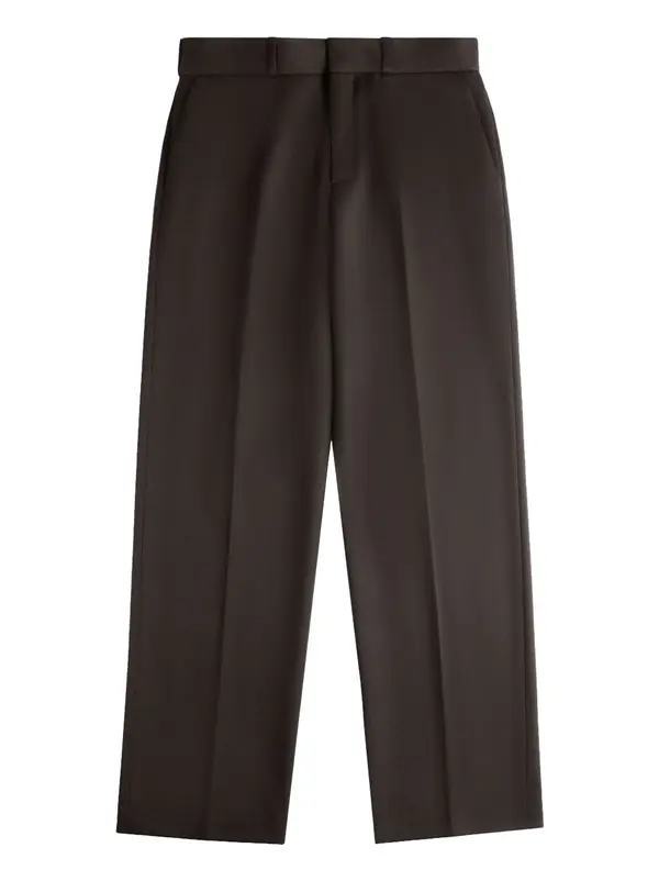 TOD'S Virgin Wool Trousers - Brown