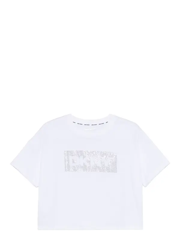 Dkny Cropped T-shirt - White