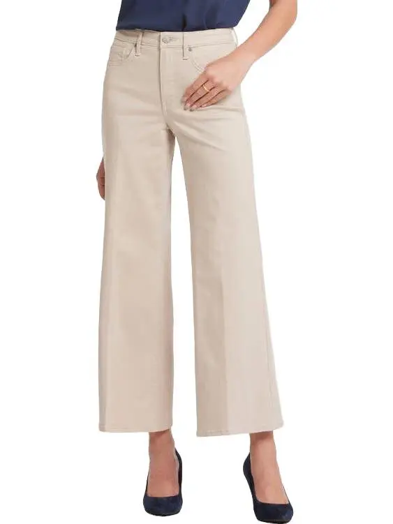 NYDJ Mia High-waist Palazzo Jeans - Feather
