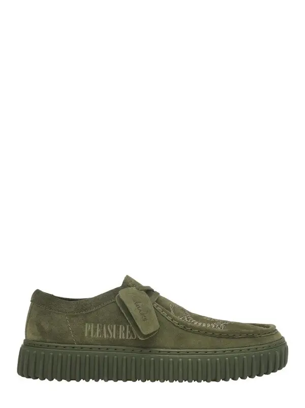 Clarks Torhill Low Pleasures - Green