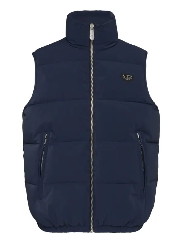 Philipp Plein Down Gilet - Blue