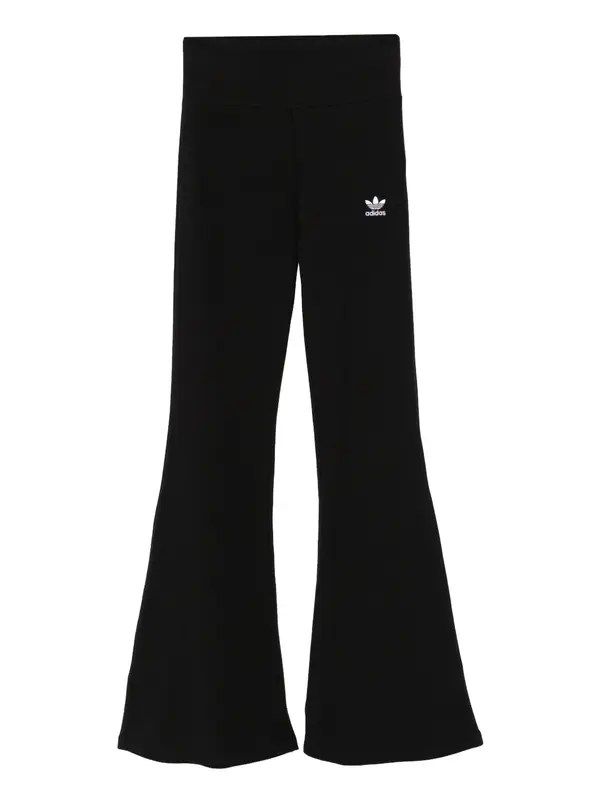Adidas Essentials Flared Trousers - Black