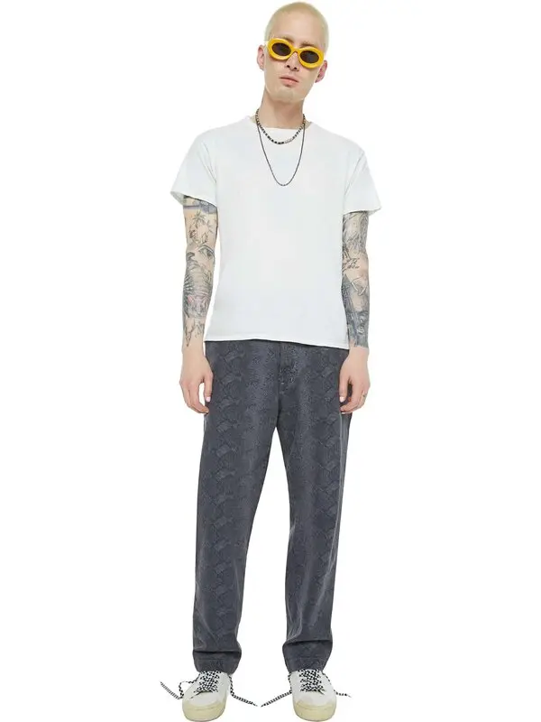 MOTHER The Duke Prep Sidewinding Trousers - Grey