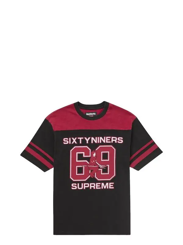 Supreme Hysteric Glamour 69 Football Top - Black