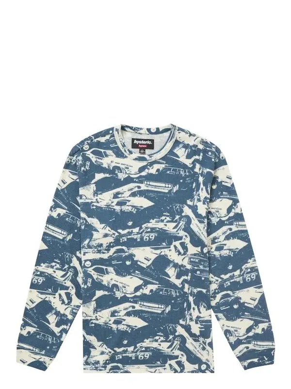Supreme Hysteric Glamour Cars Thermal - Teal