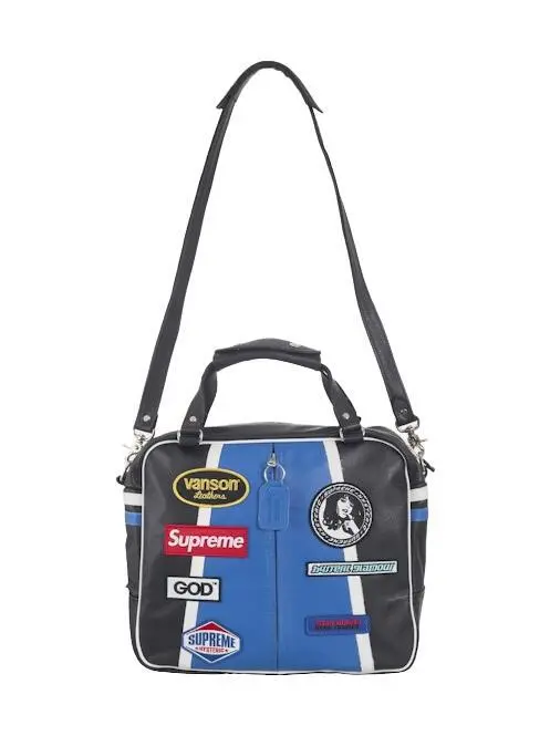 Supreme Hysteric Glamour Vanson Leather Bag - Black