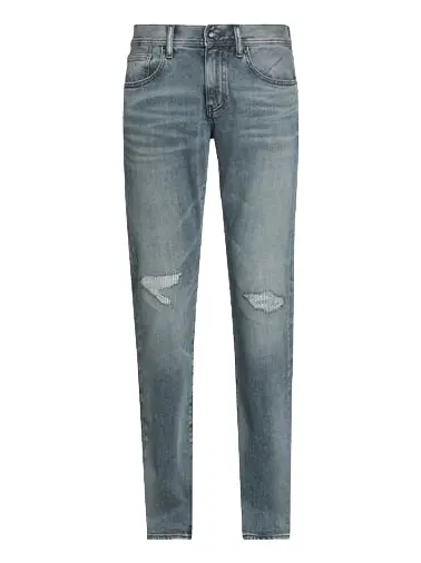 Armani Exchange Jeans In Cotton, Polyester, And Elastane - Blue