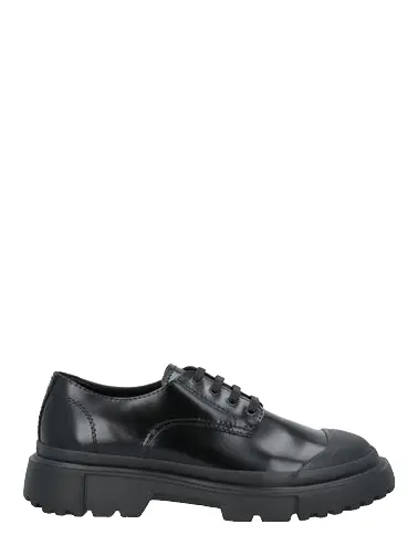 Hogan Lace-up Leather Shoes - Black