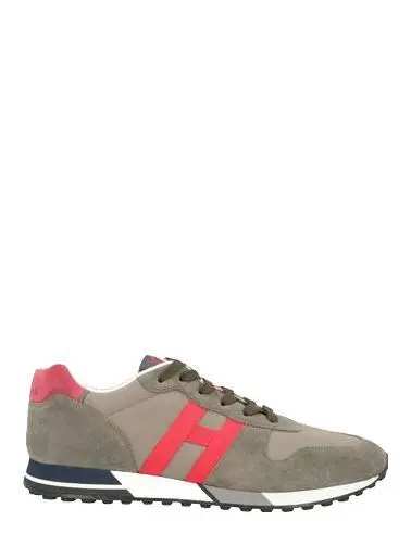 Hogan Low-top Leather Sneakers - Green