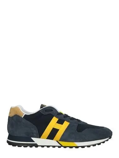 Hogan Leather Low-top Sneakers - Navy