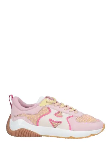 Hogan Light Leather & Textile Sneakers - Pink