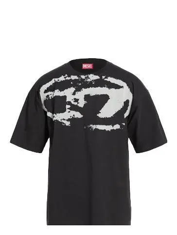 DIESEL® T-shirt Size Cotton, Polyamide - Black