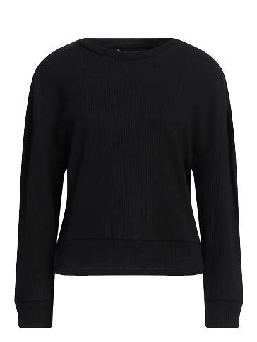 Armani Exchange Knitted Crewneck Sweater - Black