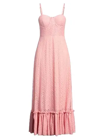 CONNOR & BLAKE Maxi Flared Dress - Pink