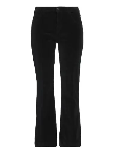 CARACTÈRE Bootcut Corduroy Pants - Black