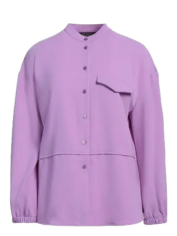 Armani Exchange Crepe Shirt - Purple