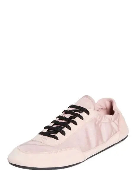Prada Mixed Media Low-top Sneakers - Pesco