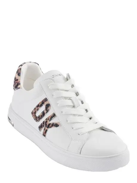 Dkny Abeni Lace-up Sneakers - White/ Natural