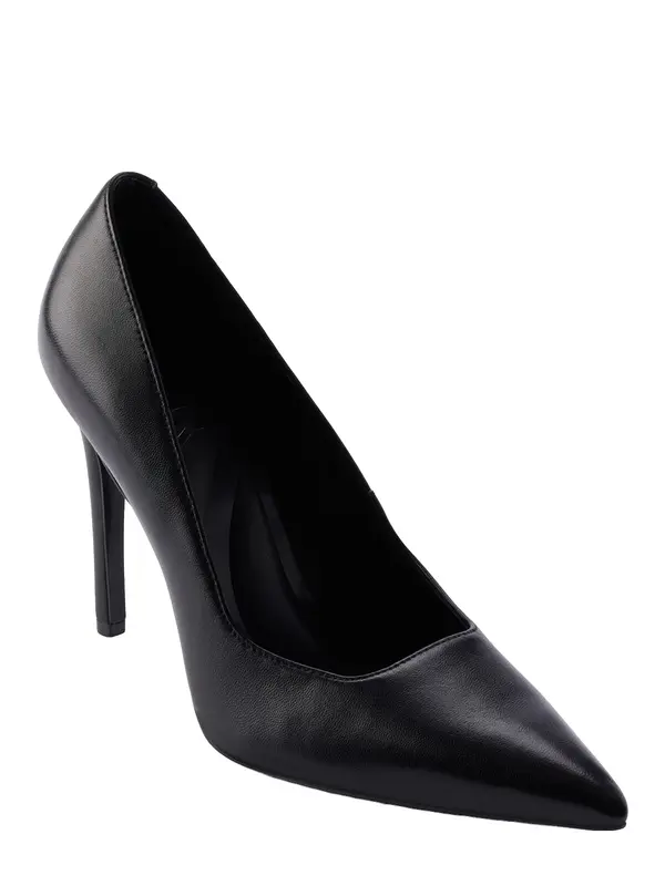 Dkny Mickel Pointed-toe Pumps - Black