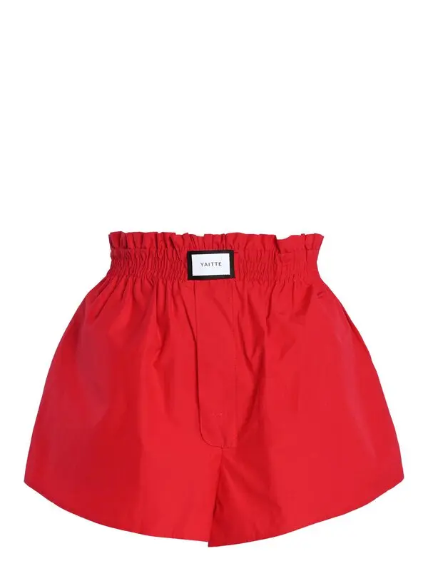 YAITTE Exclusive Palma Cotton Boxer Shorts - Red