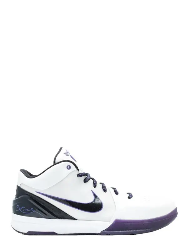 Nike Kobe 4 Inline Sneakers - White/black/varsity Purple