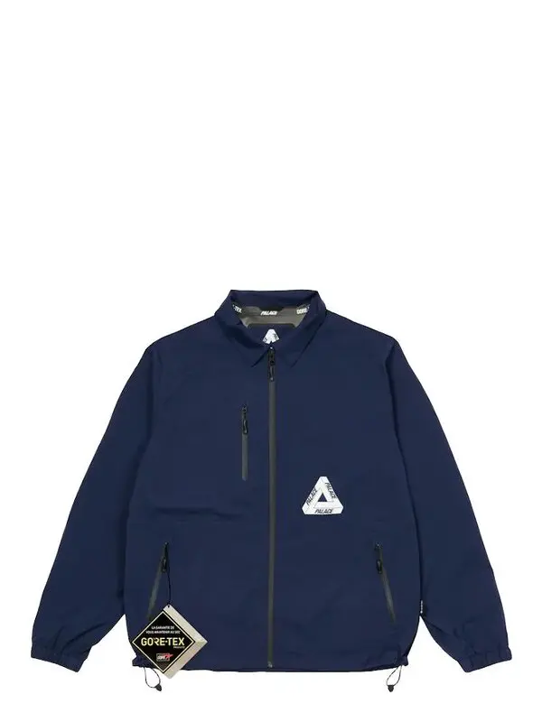 PALACE Gore-tex Paclite Coach Jacket - Navy Blue