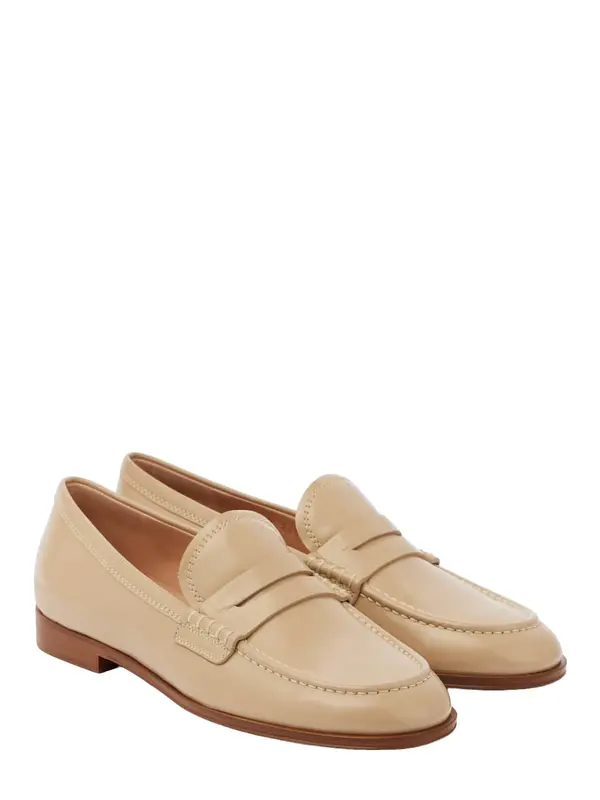 GIANVITO ROSSI Georgie Loafers - Beige
