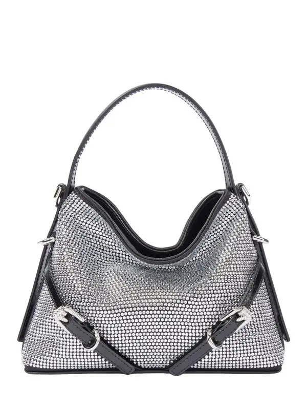 Givenchy Voyou Nano Embellished Shoulder Bag - Silver