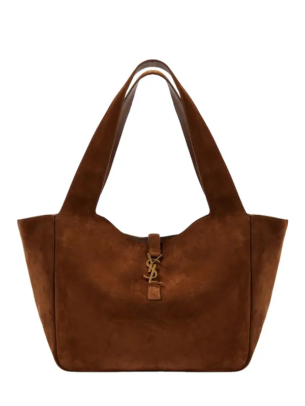 Saint Laurent Le 5 À 7 Tote Bag - Brown