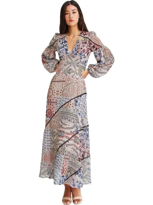 BELLE & BLOOM Maxi Dress - Beige