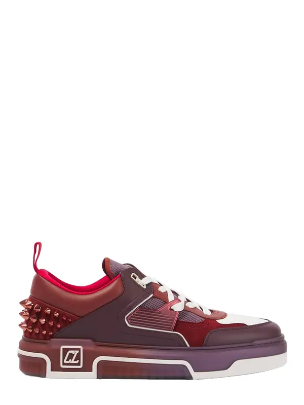 CHRISTIAN LOUBOUTIN Astroloubi Embellished Sneakers - Brown