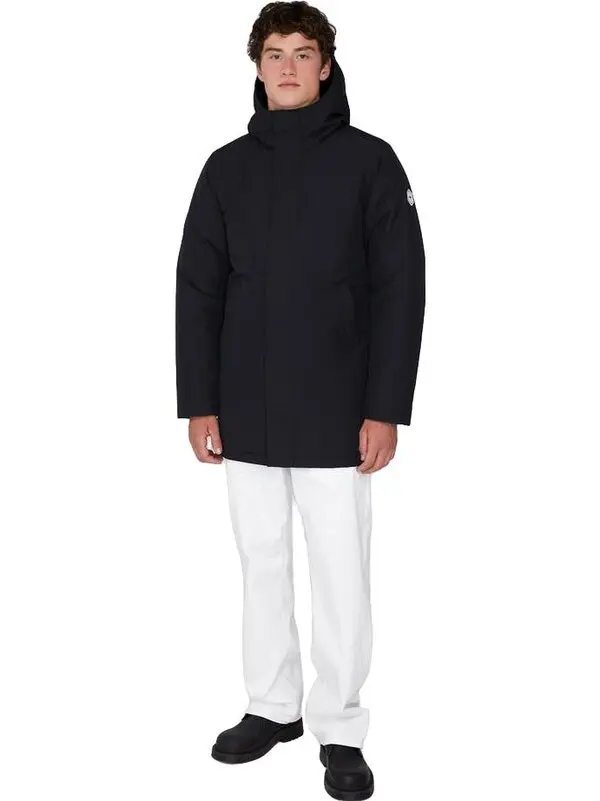 QUARTZ CO. Labrador Hooded Down Jacket - Black
