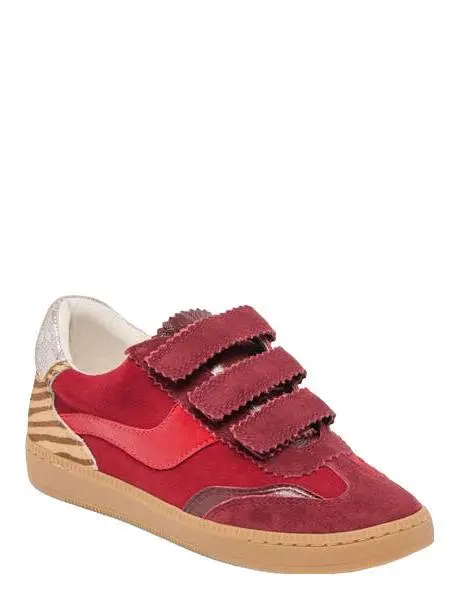 Dolce Vita Notice Sneaker - Oxblood Suede